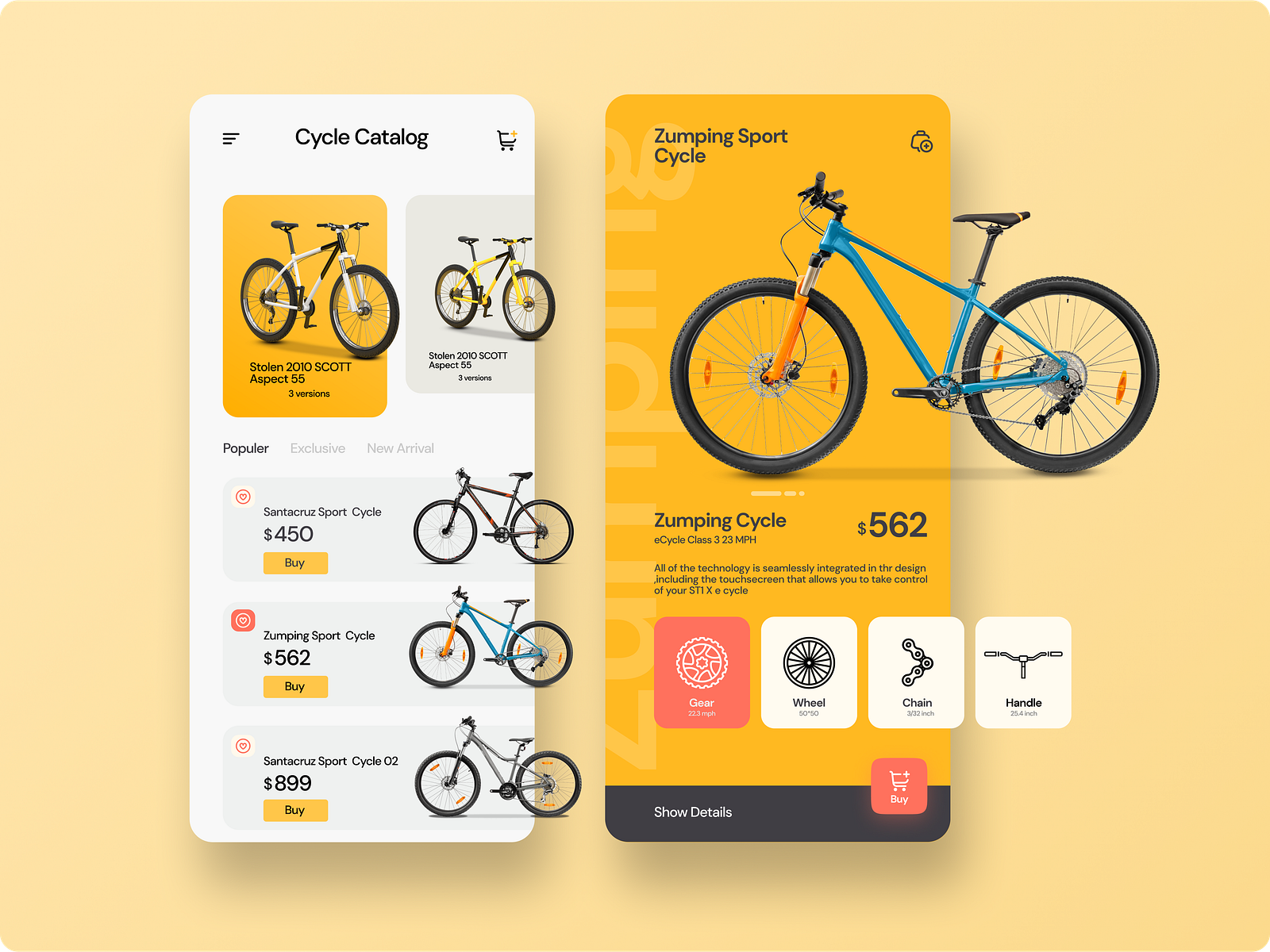 User-Centric Bicycle Selling Platform Website UI&UX Design by Ali on Dribbble