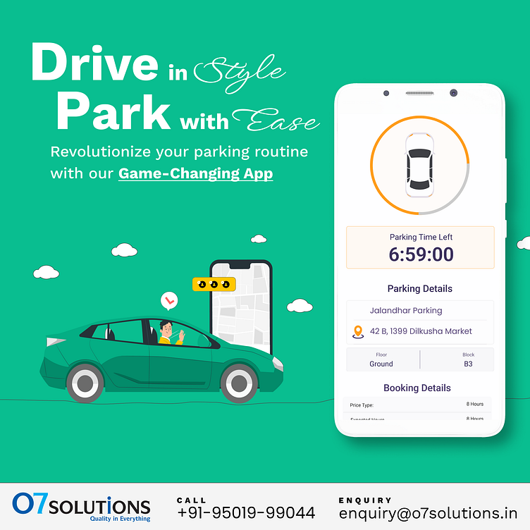 Application Design by O7 Solutions on Dribbble