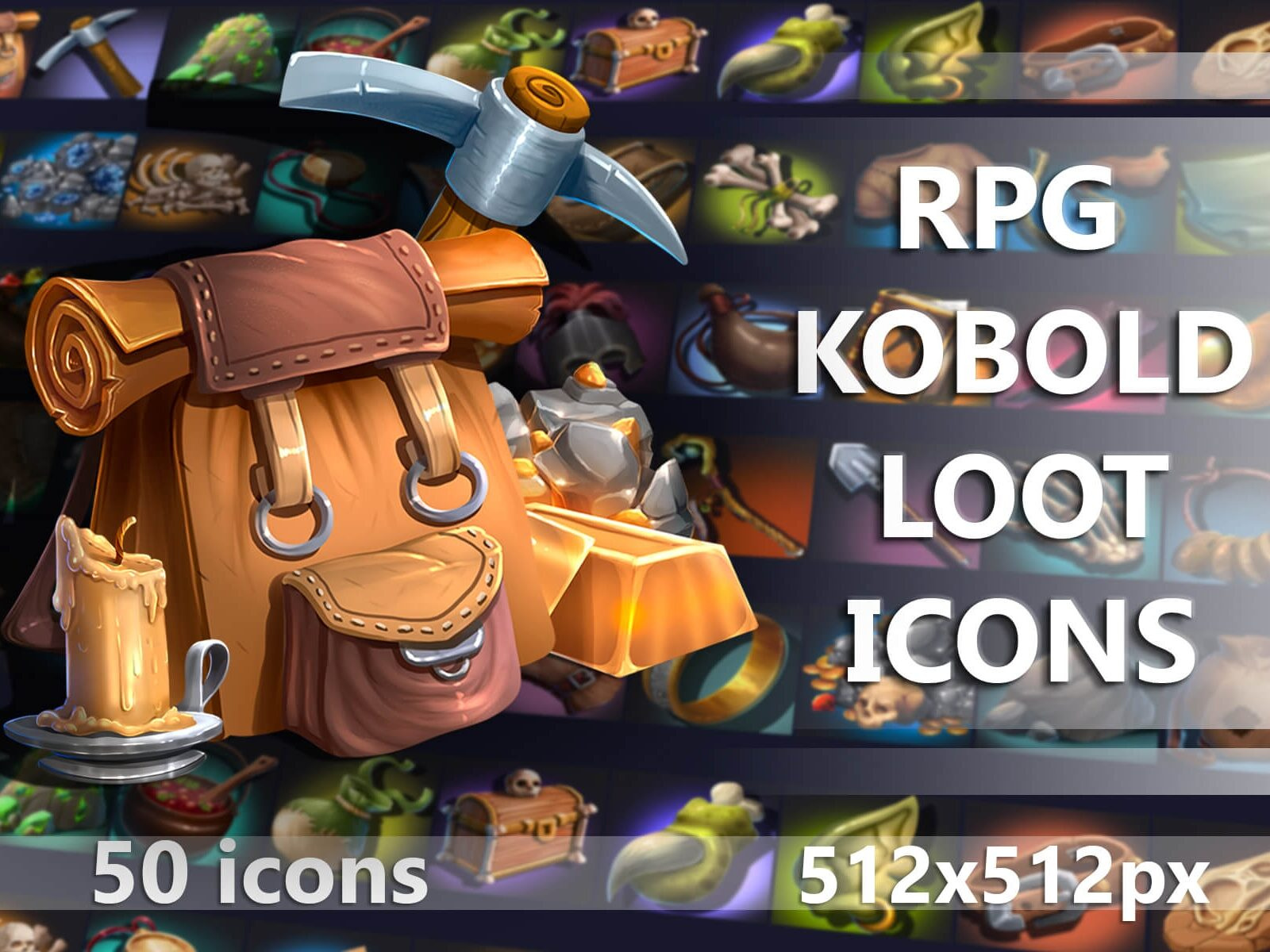 RPG Kobold Loot Icons by 2D Game Assets on Dribbble
