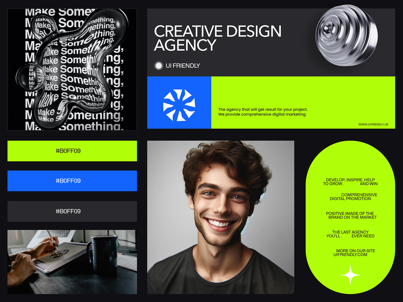 Creative Design Agency Branding by Shaafi Ahmad 🐉 on Dribbble