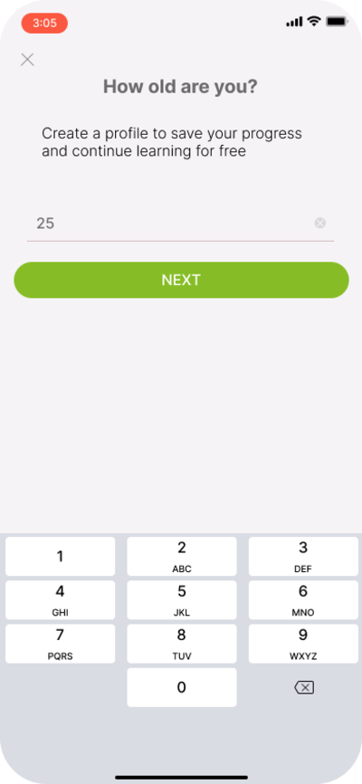 Phone UI for Duolingo app by Iuliana on Dribbble