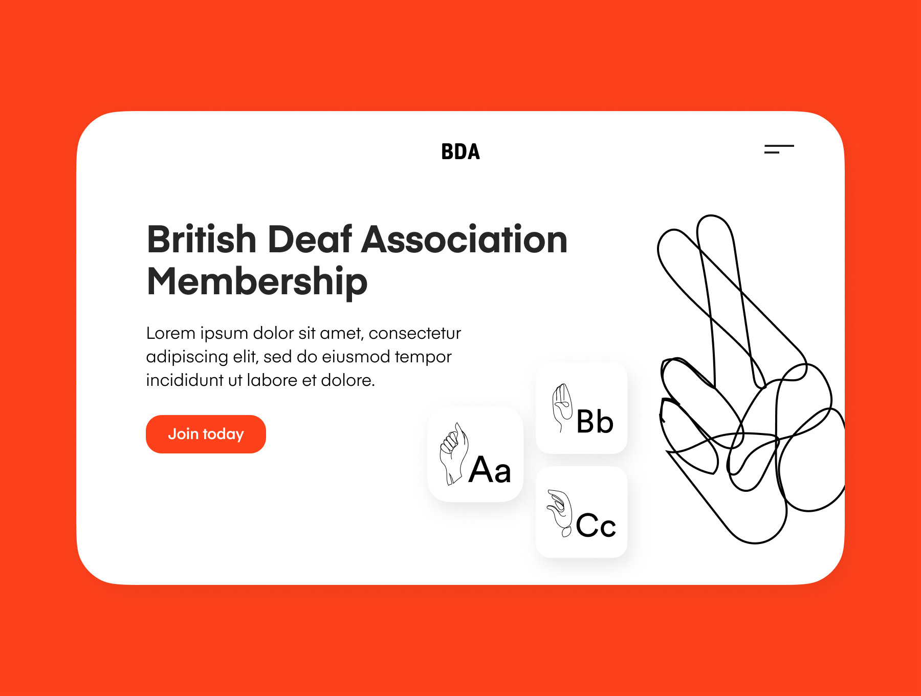 Accessibility design sign language alphabet by Polina Todorov on Dribbble