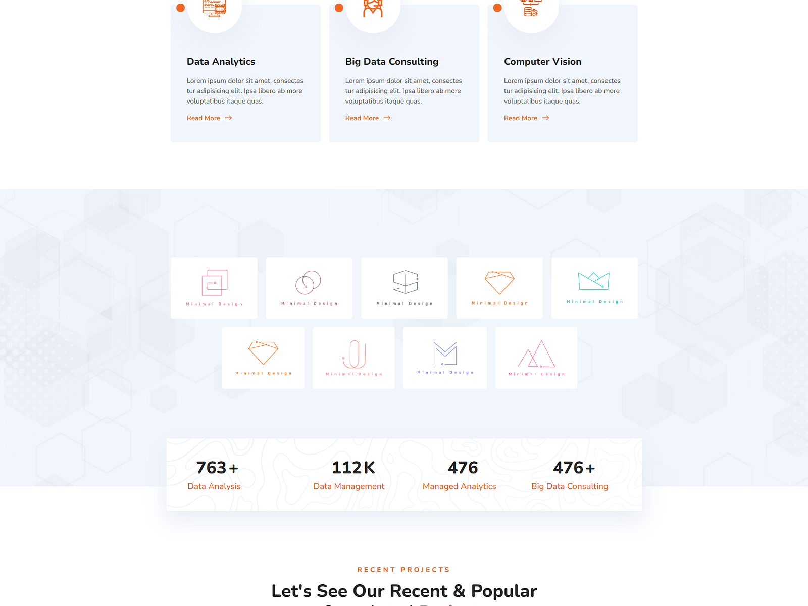DataTech - Data Science & AI Tech And IOT WordPress Theme by Mohammad Liton Mia on Dribbble
