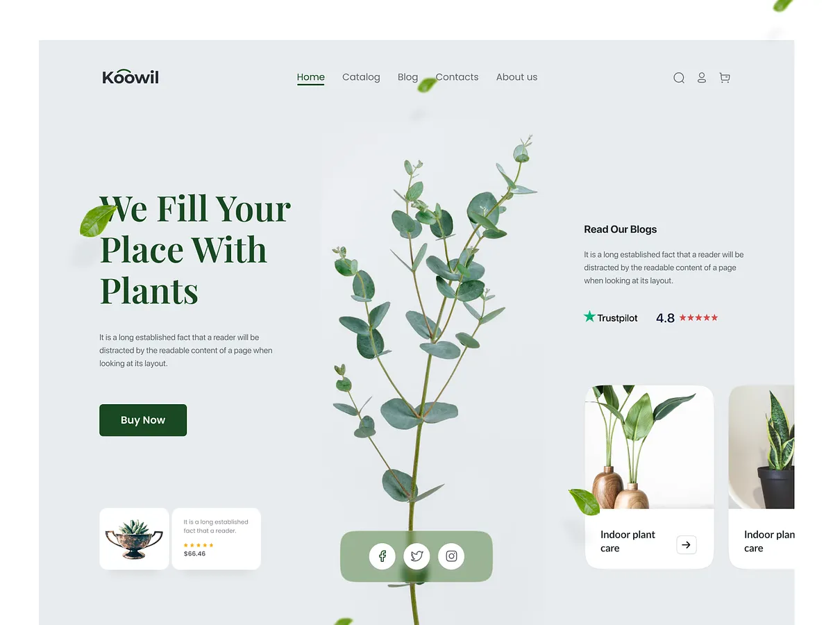 Plants Website designs, themes, templates and downloadable graphic ...
