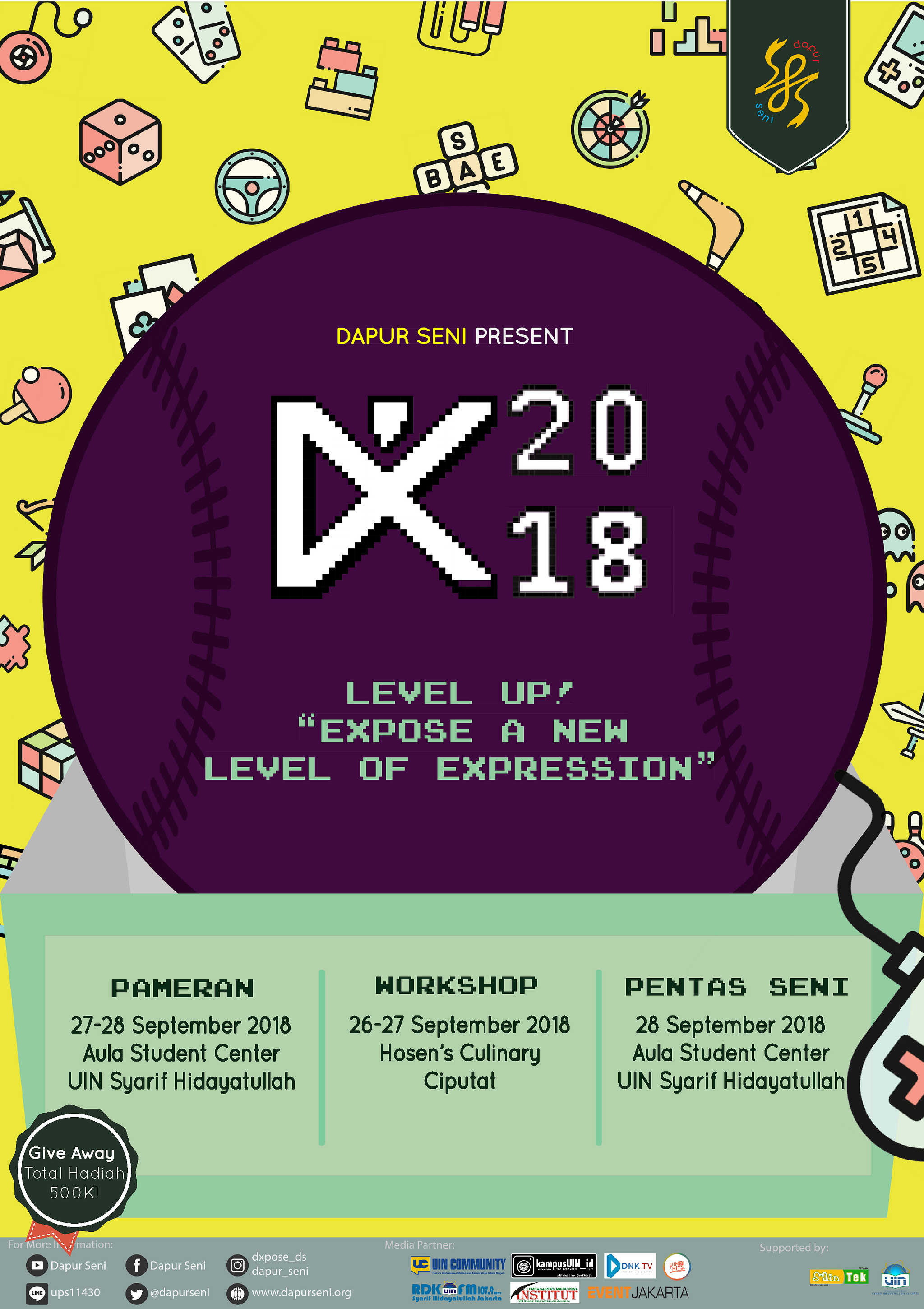 D'Expose Event Flyer by Dhiya Alhaqqi on Dribbble