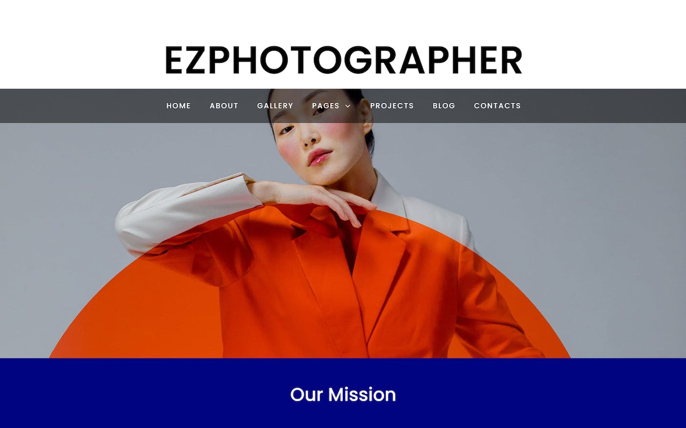 Ez Photographer NoCode Web Portfolio Template by EazyCode on Dribbble