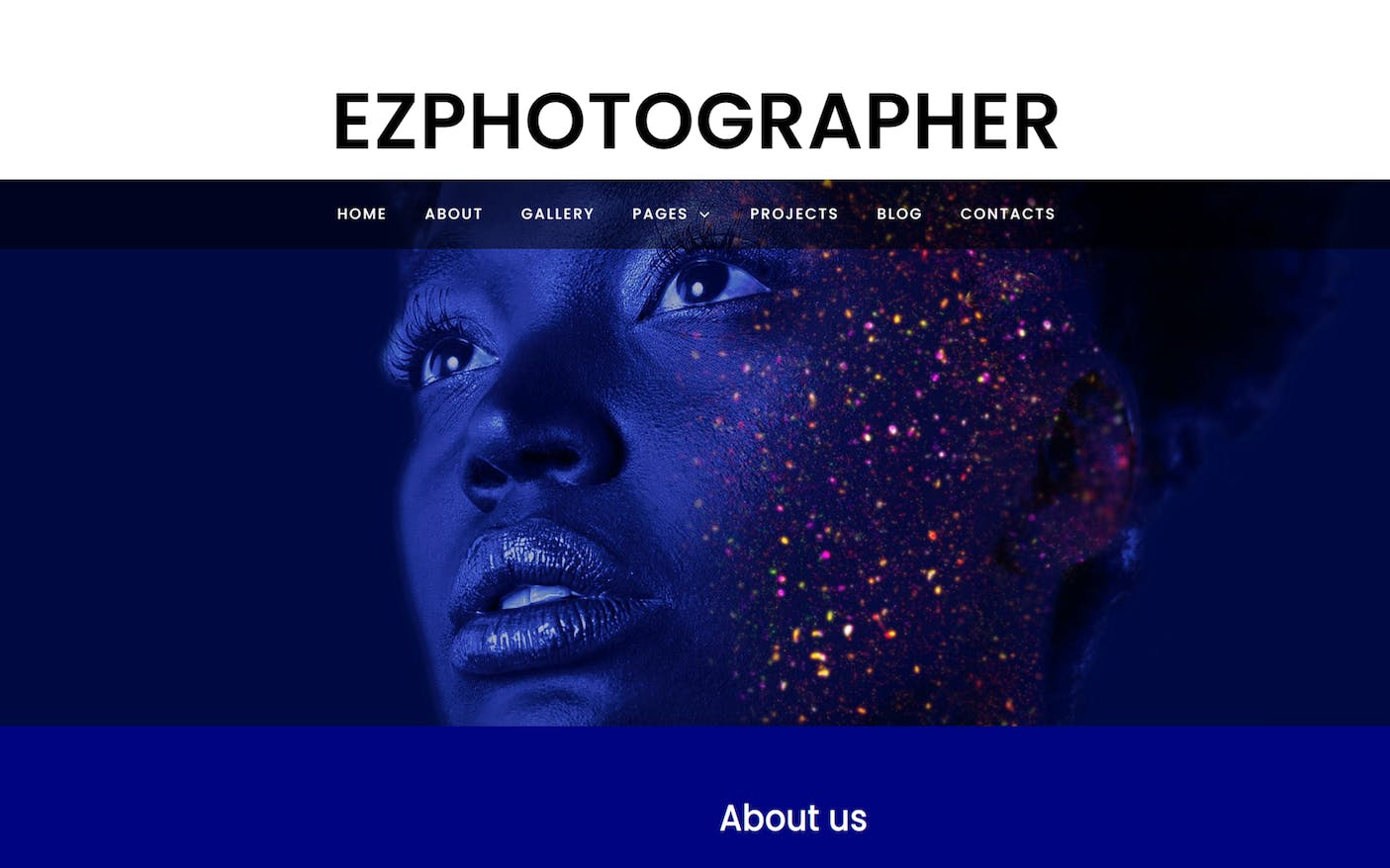 Ez Photographer NoCode Web Portfolio Template by EazyCode on Dribbble