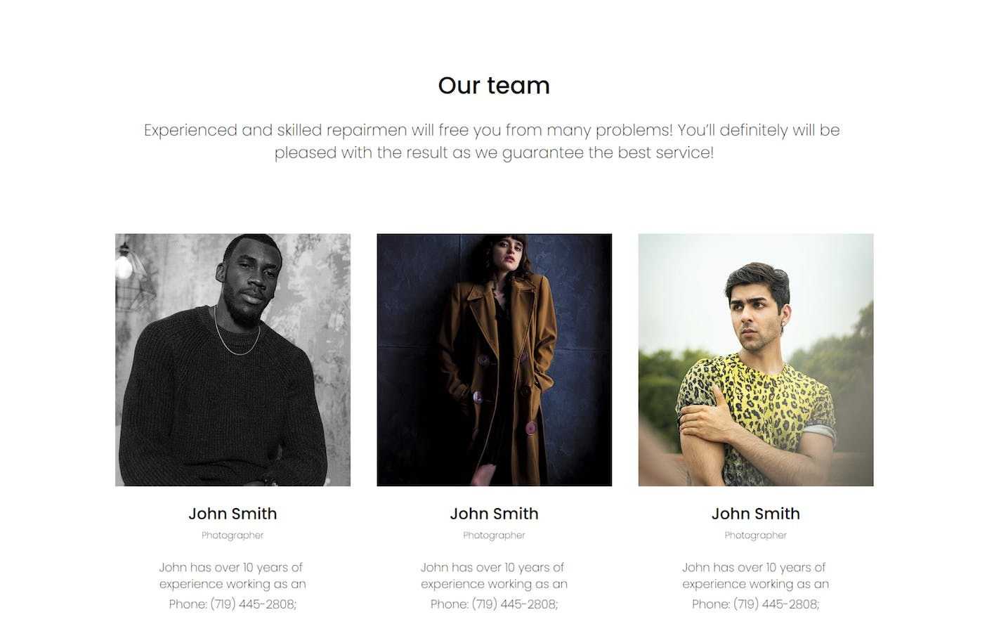 Ez Photographer NoCode Web Portfolio Template by EazyCode on Dribbble