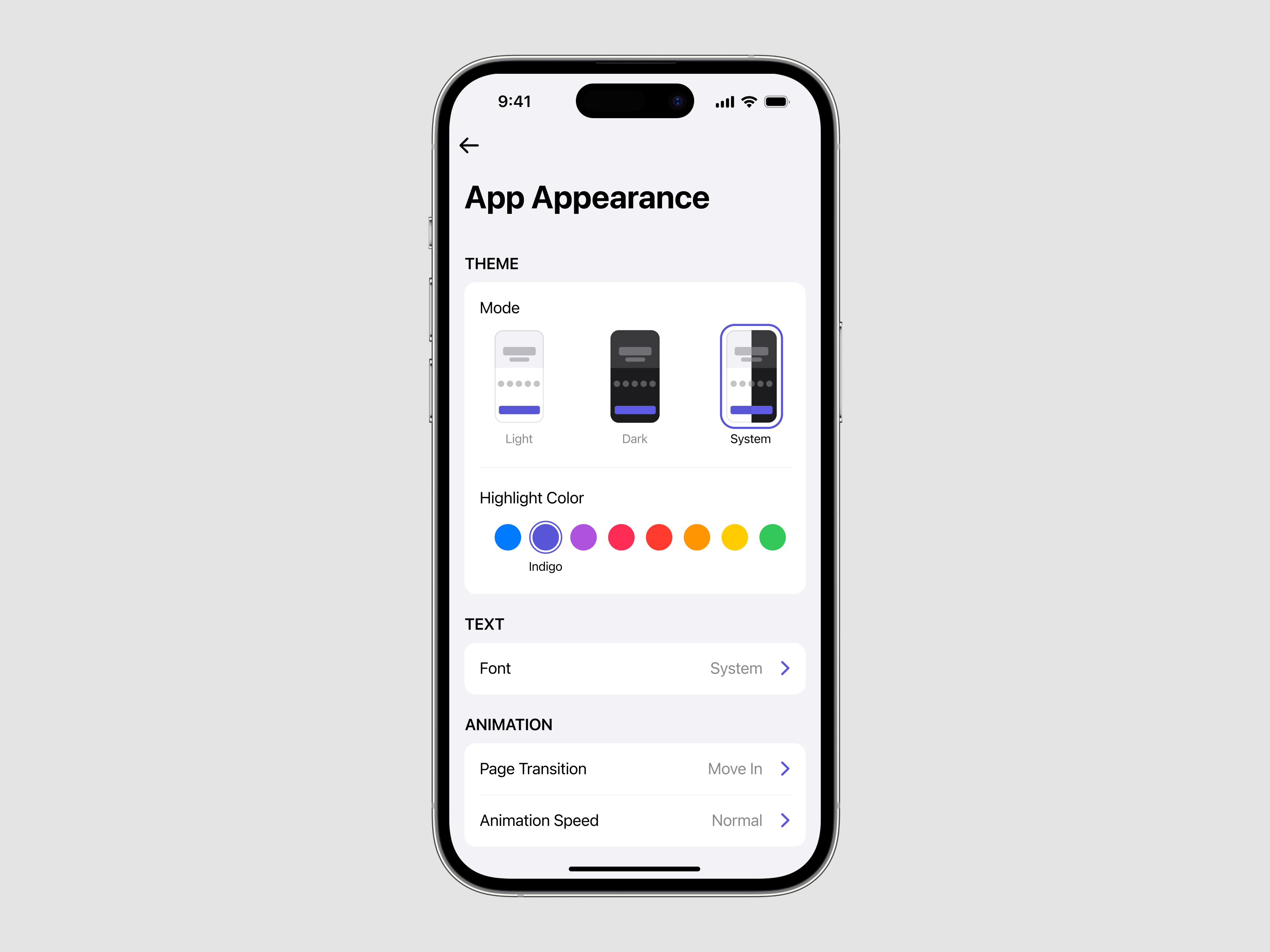 App Appearance - Explorations by Sarjil Napit on Dribbble