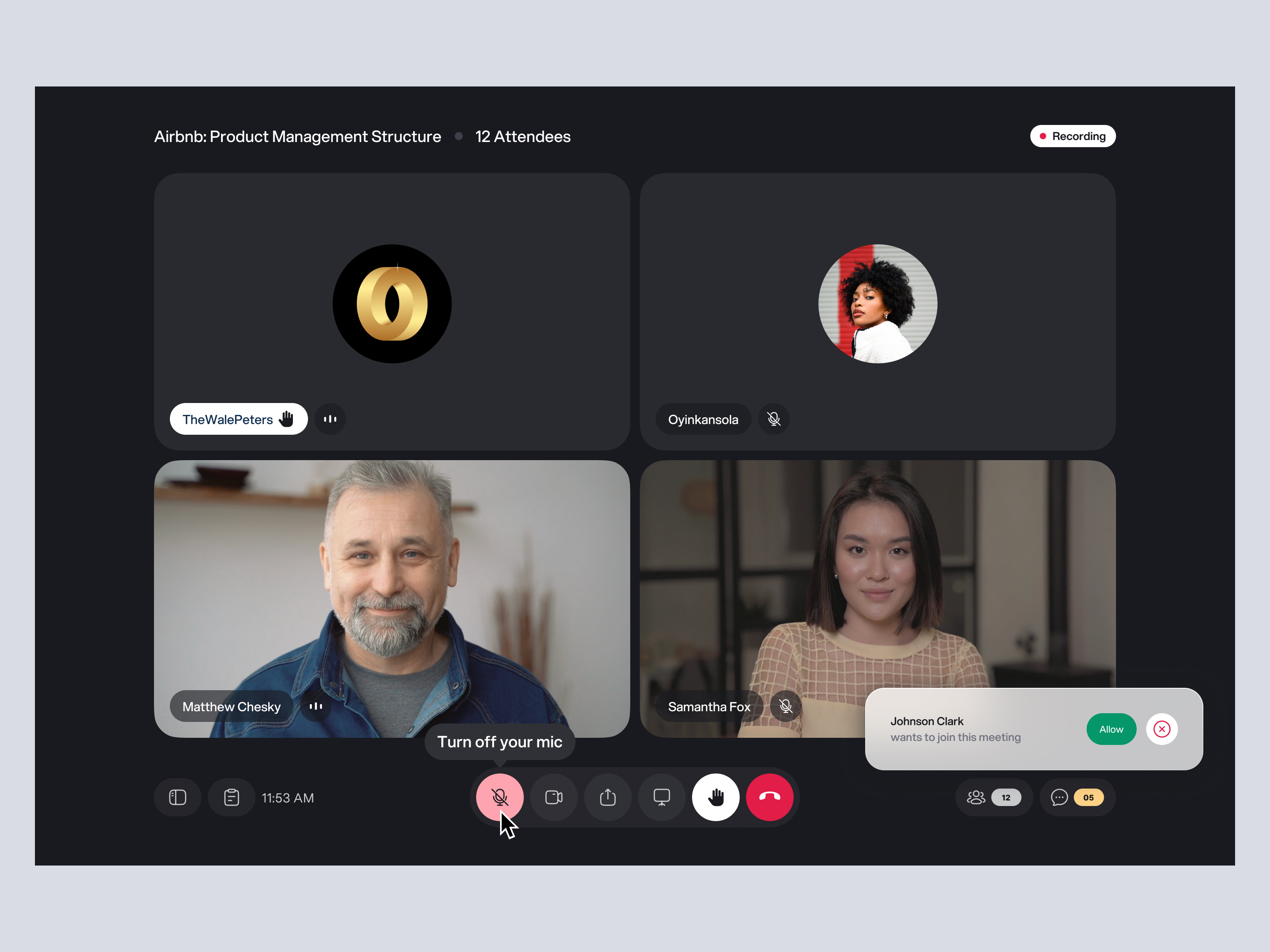 Quickmeet Video Conferencing by Olawale on Dribbble