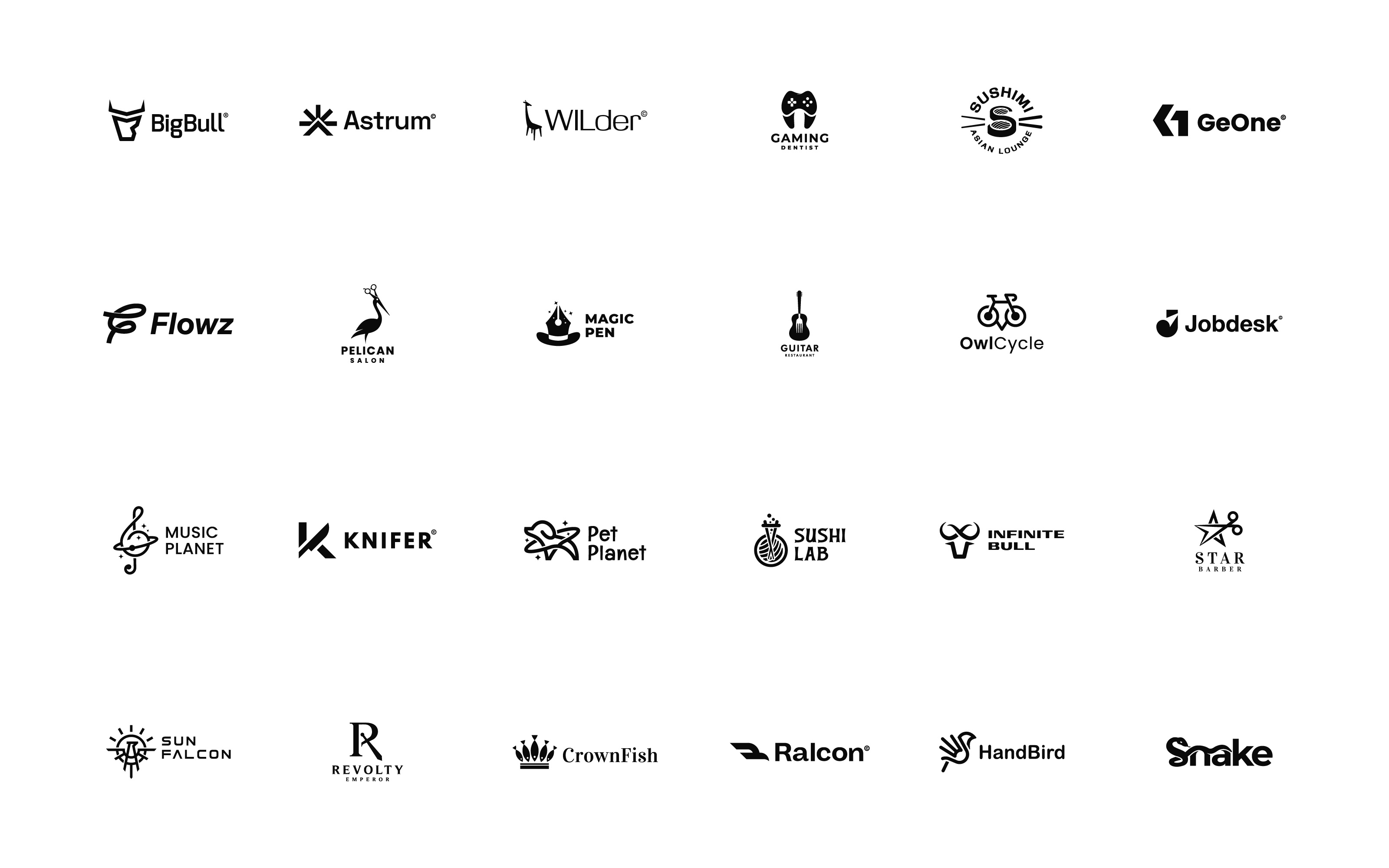 A Collection of Impactful Logos from 2023 by WaliSony on Dribbble