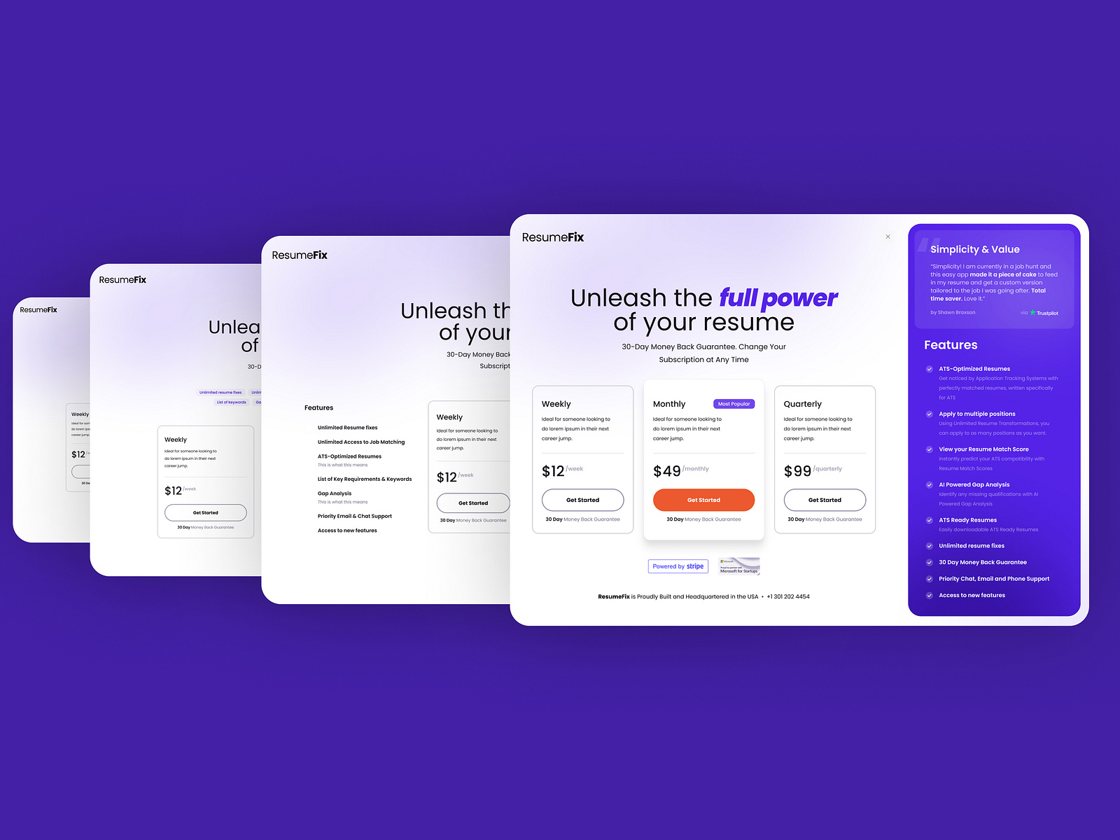 Pricing Page for AI Resume Product by Zach Smyth for GhostAgent on Dribbble Pricing Page for AI Resume Product by Zach Smyth for GhostAgent on Dribbble