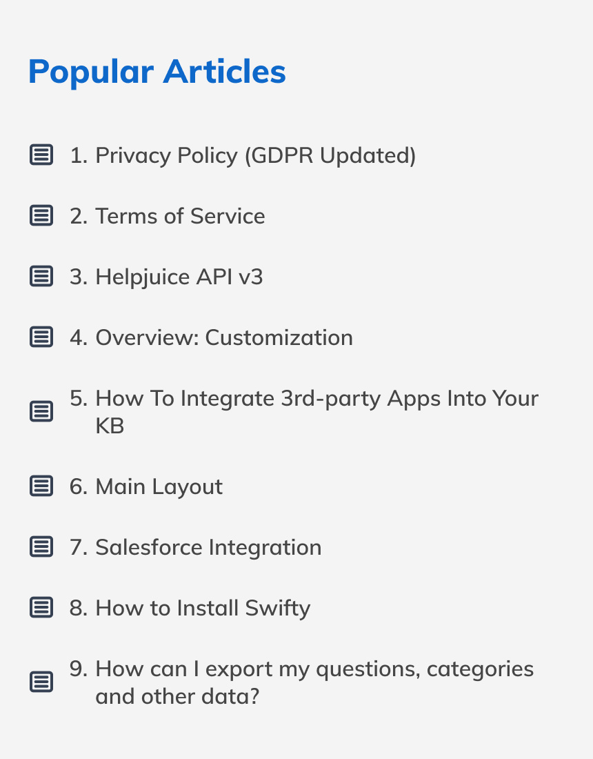 Helpjuice Knowledge Base Page Redesign by Peter Alakembi on Dribbble