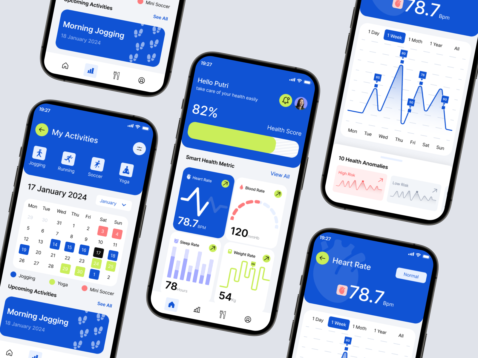 Health Mate - Health Care Mobile Apps by Irfan Maulana for Vektora on ...