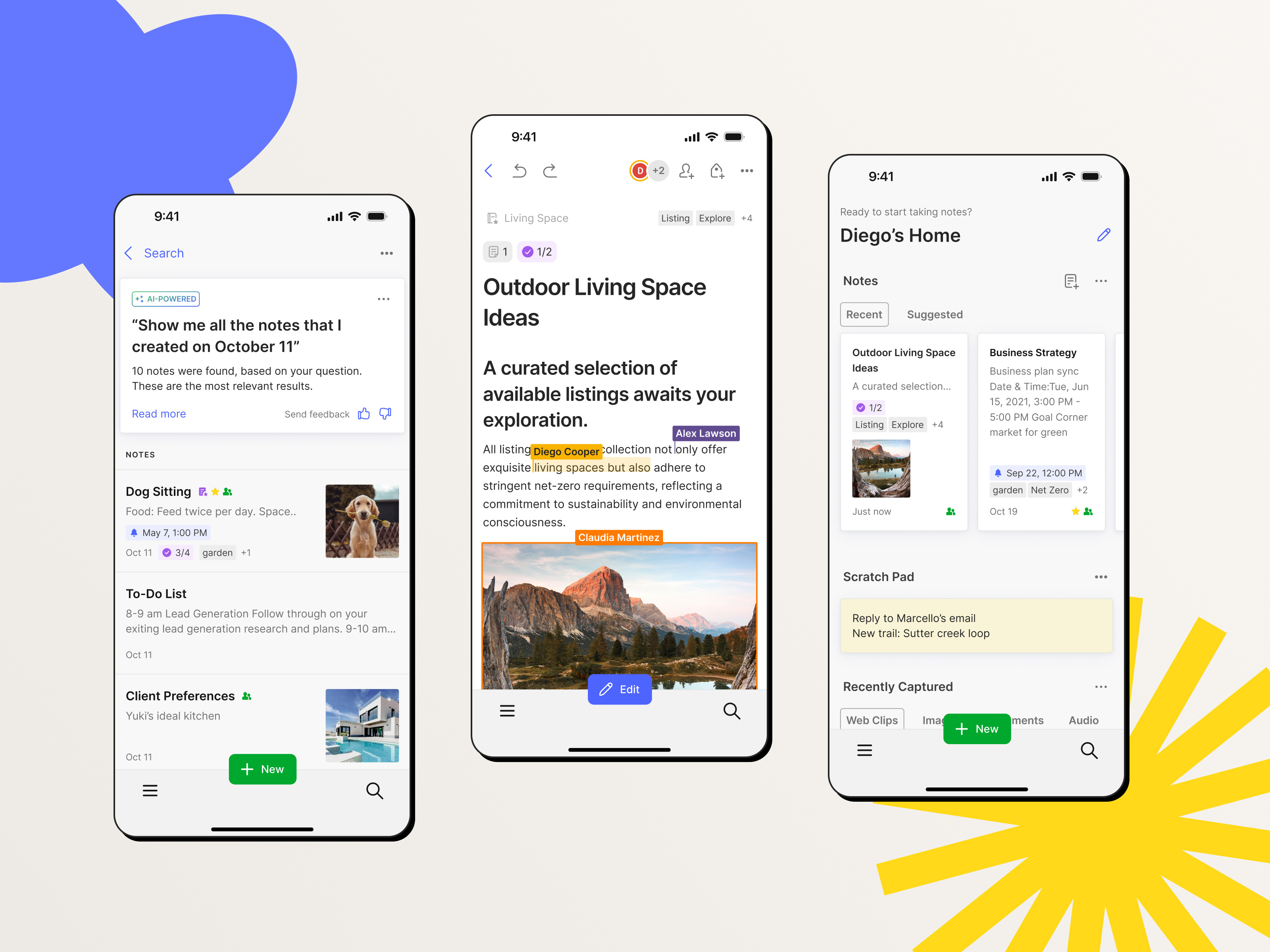 Evernote UI Redesign by Diego Collo for Bending Spoons on Dribbble