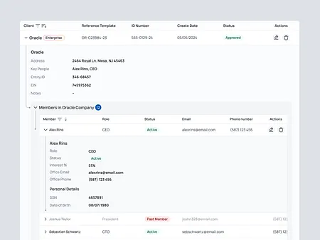 Table UI designs, themes, templates and downloadable graphic elements ...