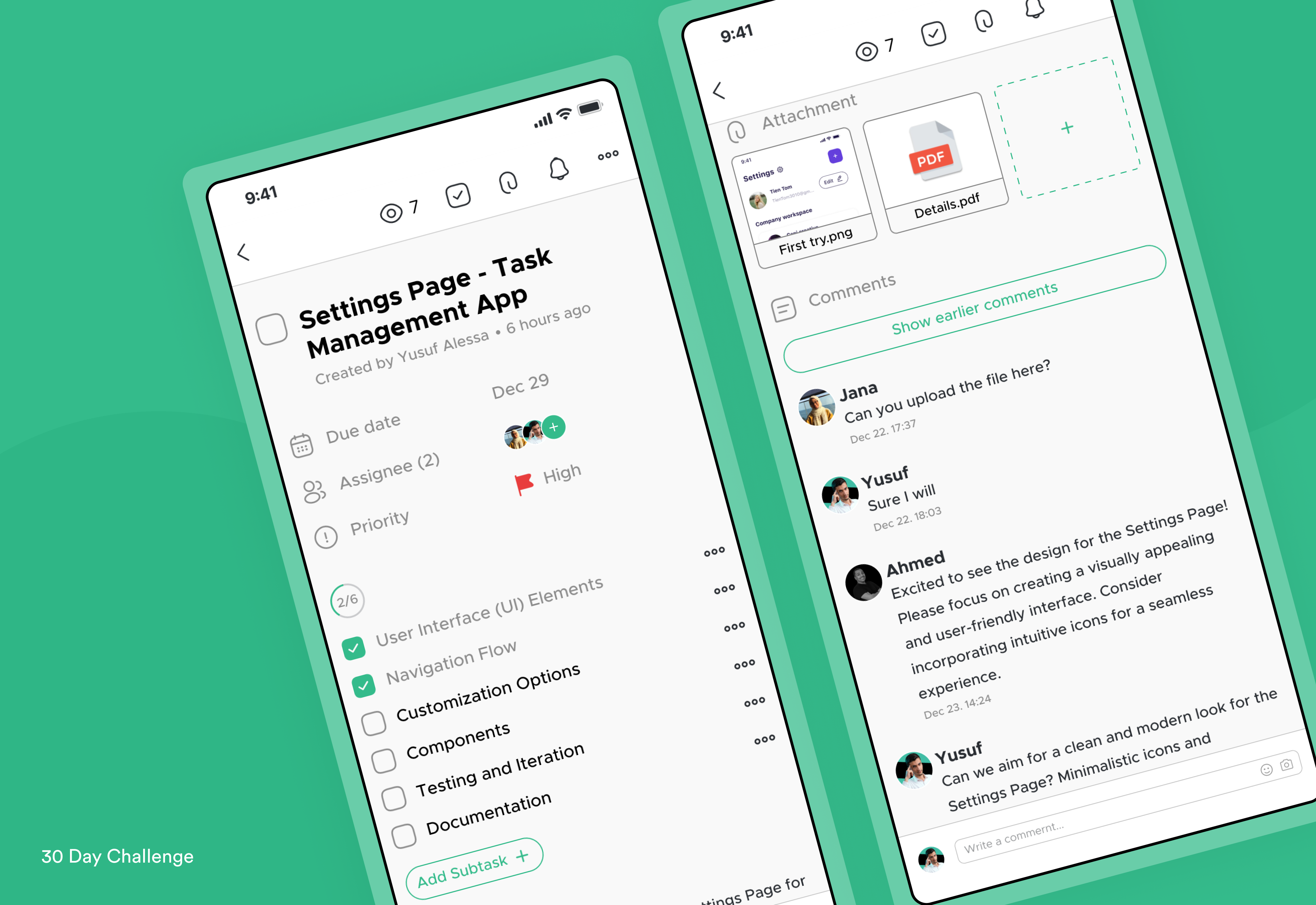 Task App UI designs, themes, templates and downloadable graphic ...