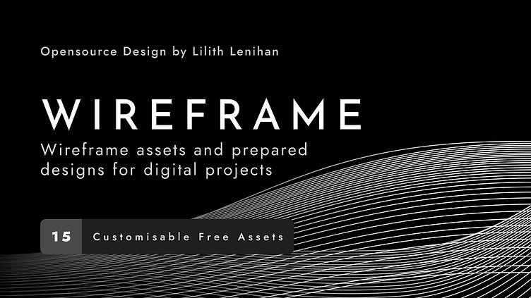 Wireframe Asset Pack by Lilith Lenihan on Dribbble