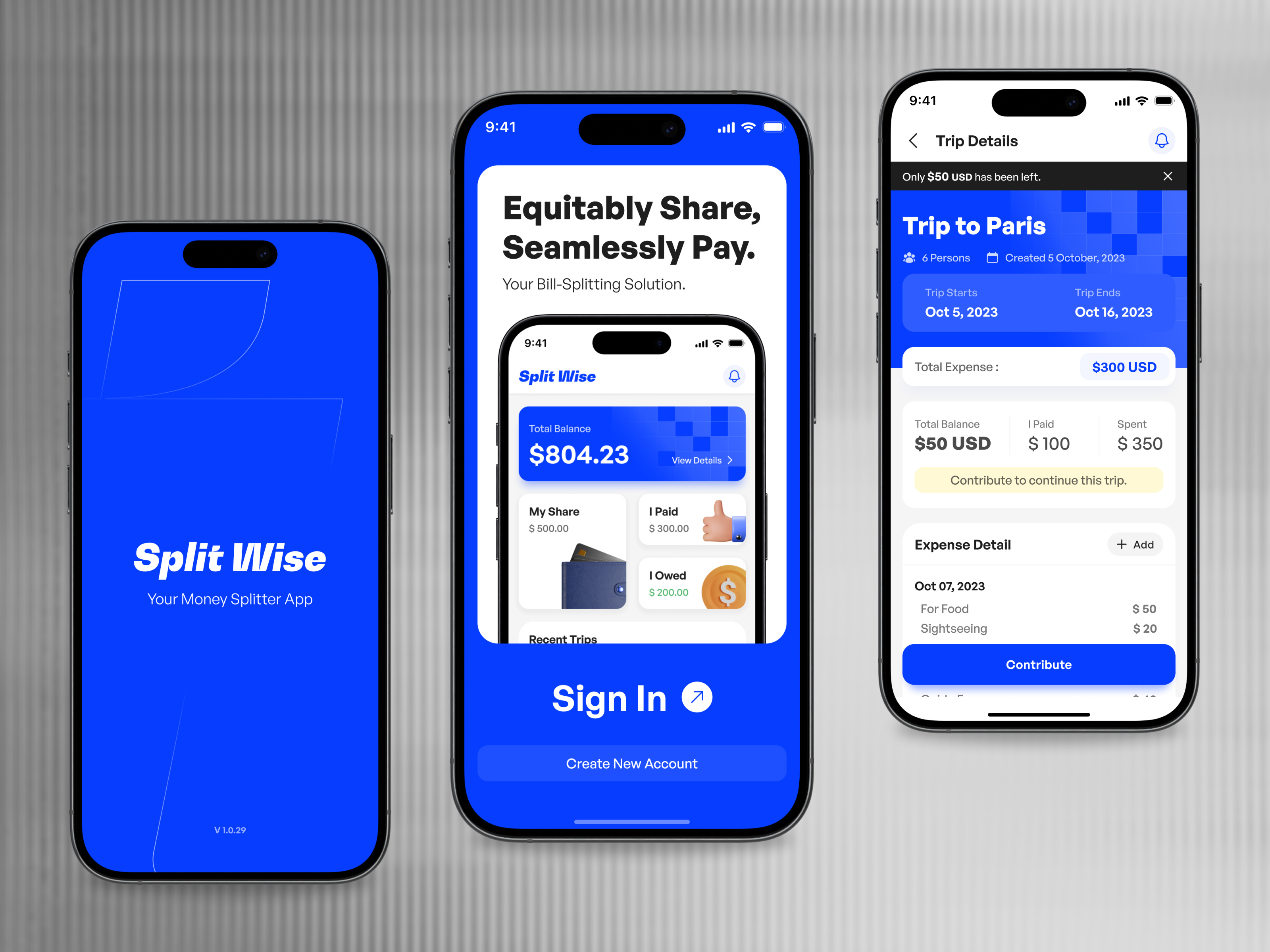Split Wise - Your Money Splitter App by MindInventory UI/UX for ...