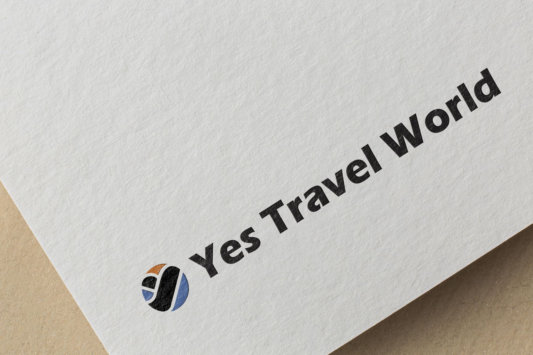 Yes Travel World - Logo Design by sandeep parkhande on Dribbble