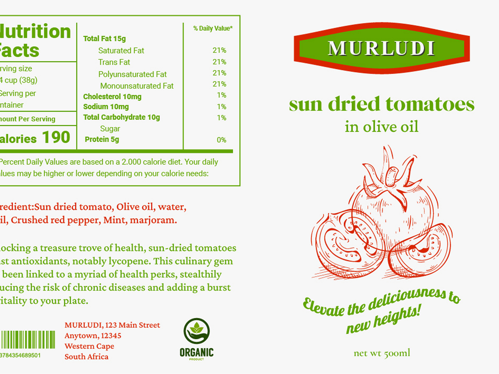 Food Label Design by BHUUSHAN RAMESHRAO SHRIKHANDKAR on Dribbble