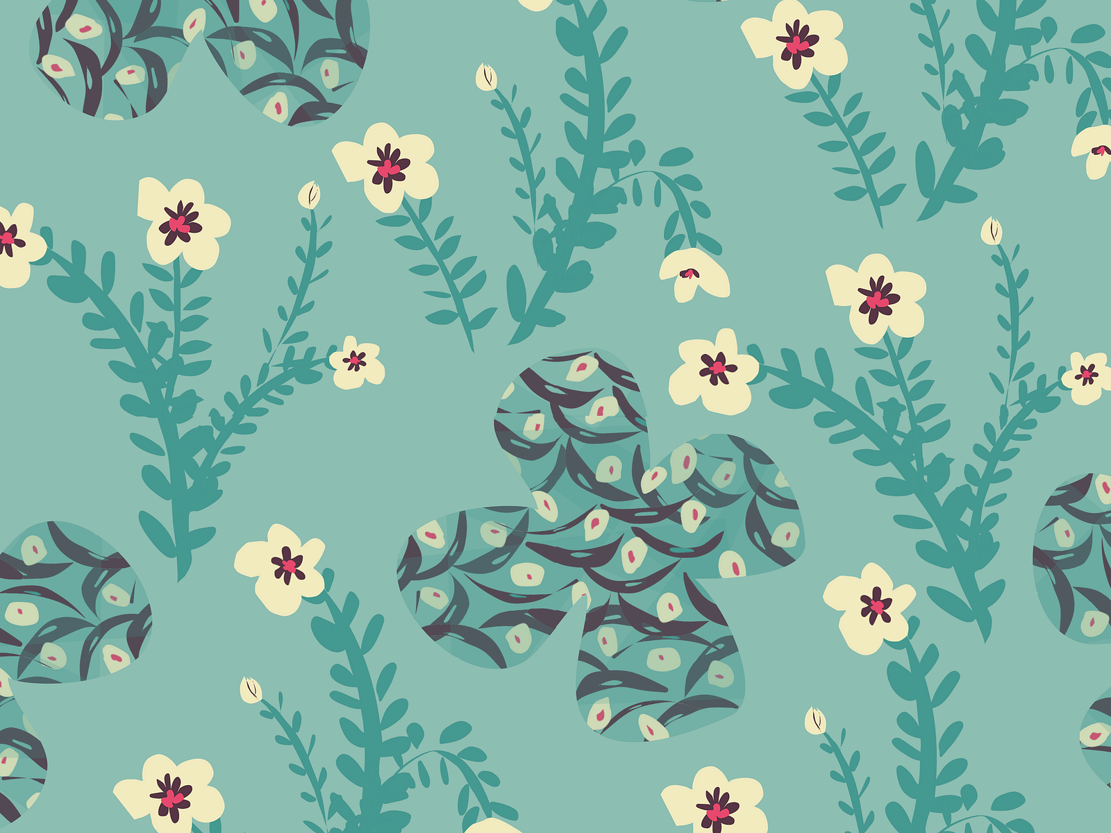 pattern005 by Amelia Cui on Dribbble
