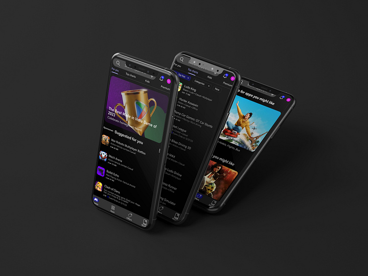 Google Play Store Clone by UIUX Designer on Dribbble