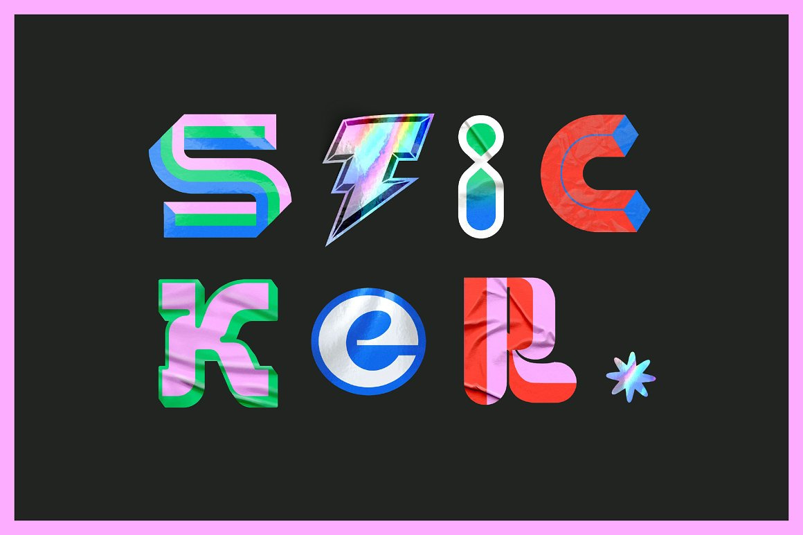 Custom Shape Sticker Mockup by Mockup Free Download on Dribbble