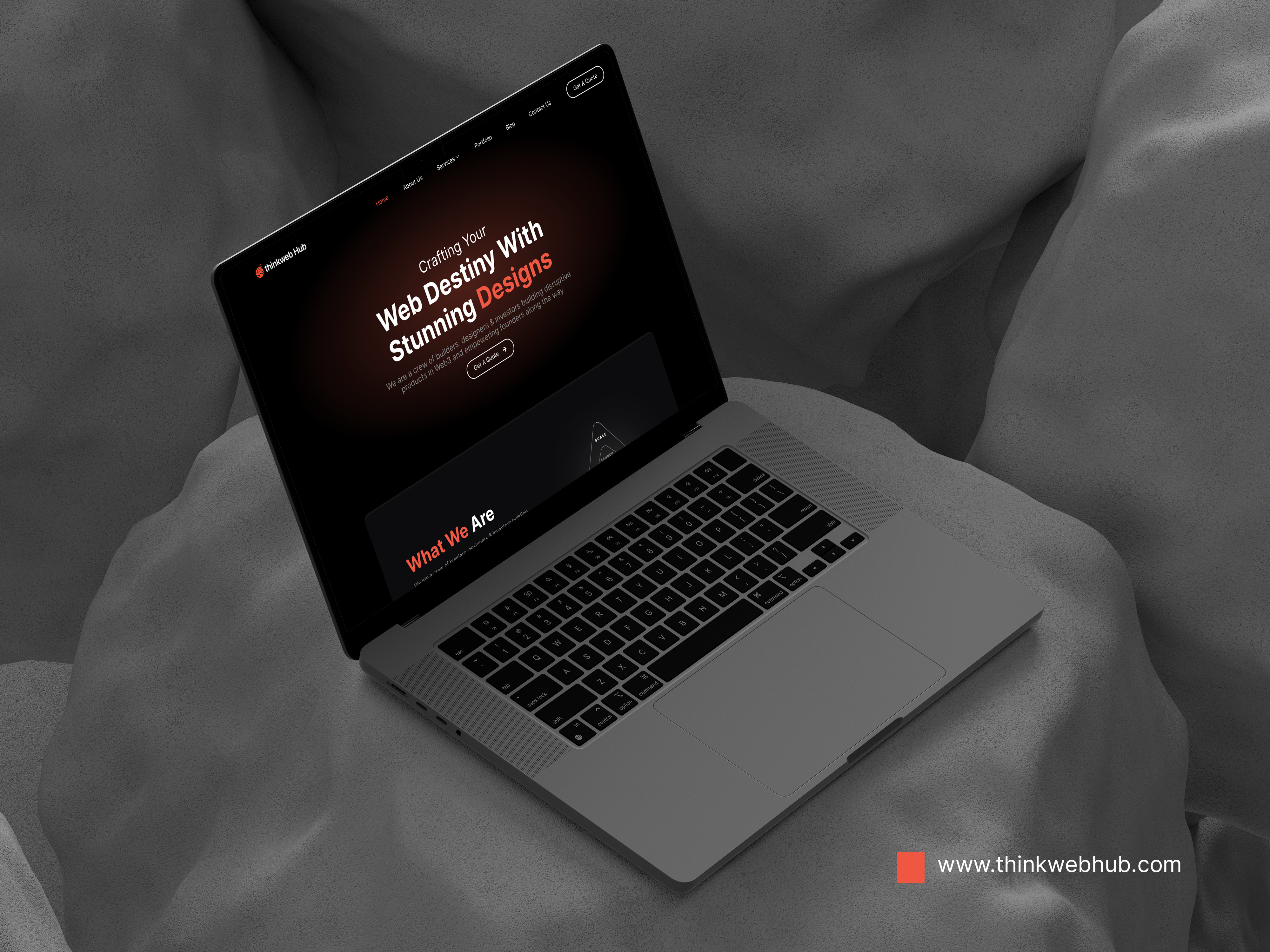 Modern IT Company Portfolio - Thinkwebhub by THINKWEBHUB on Dribbble