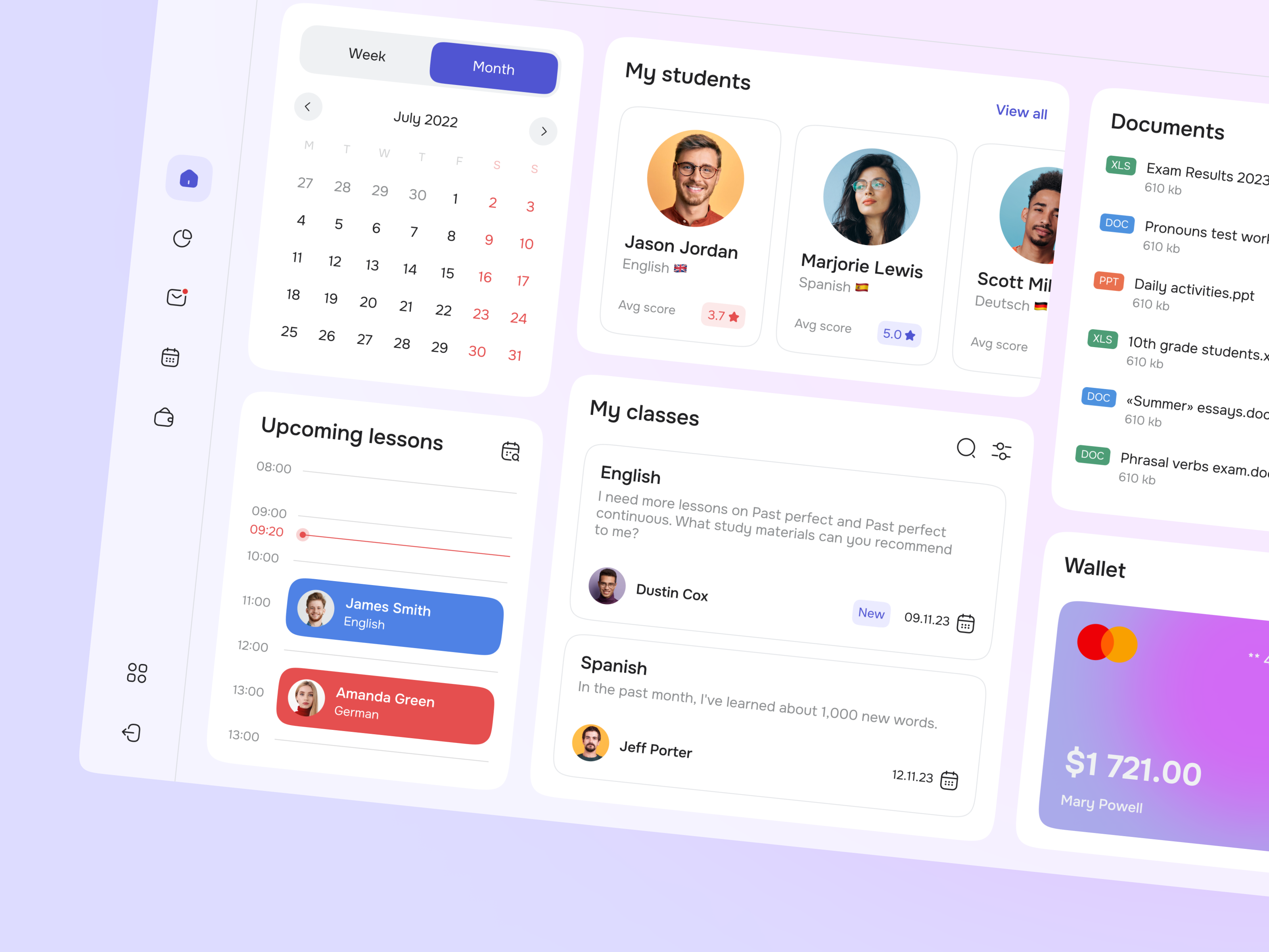 E-Learning Web App Design Concept by Ronas IT | UI/UX Team on Dribbble