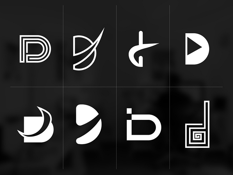 Simple D Logo designs, themes, templates and downloadable graphic ...