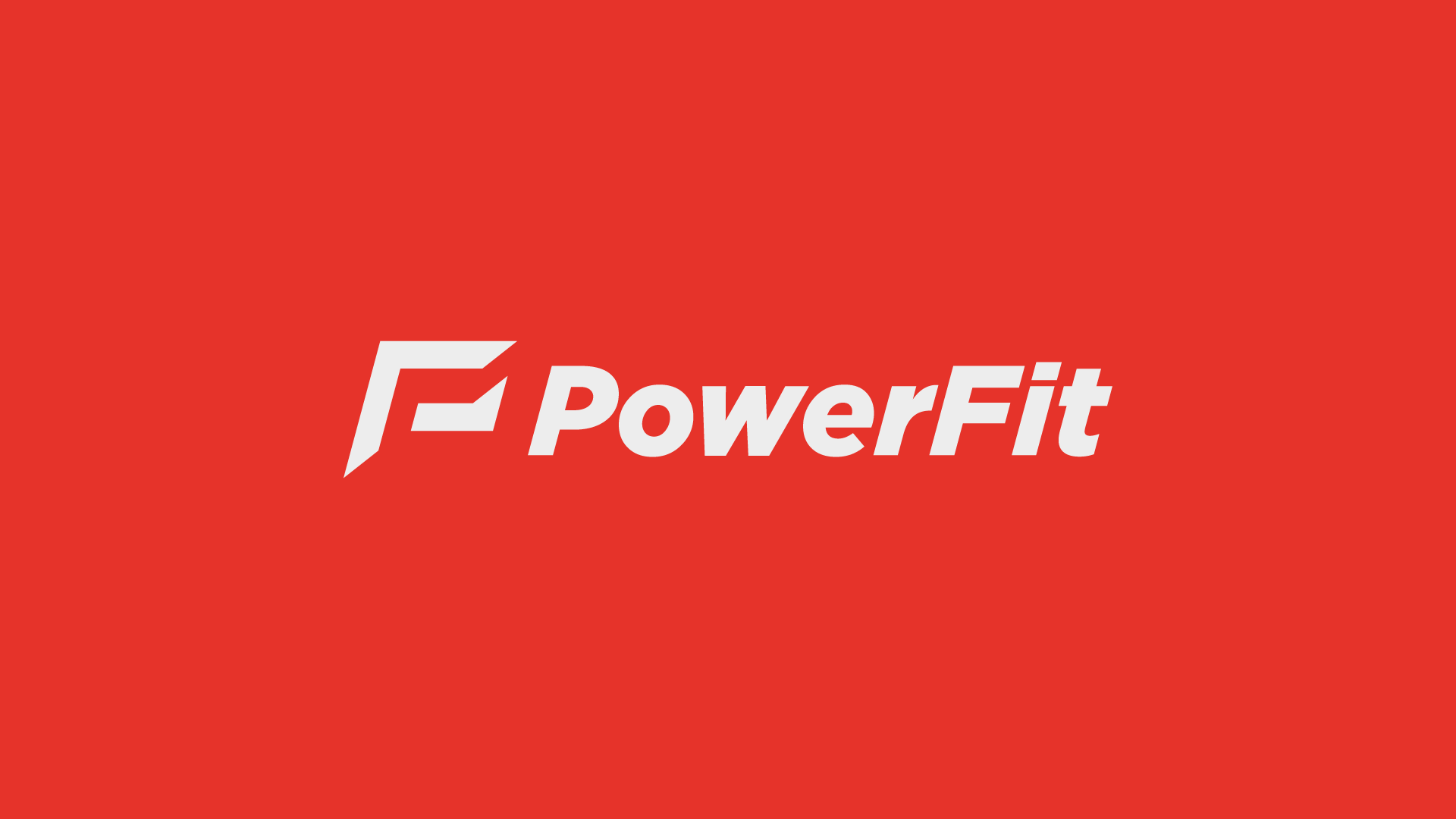 Logo "PowerFit" by Alex on Dribbble