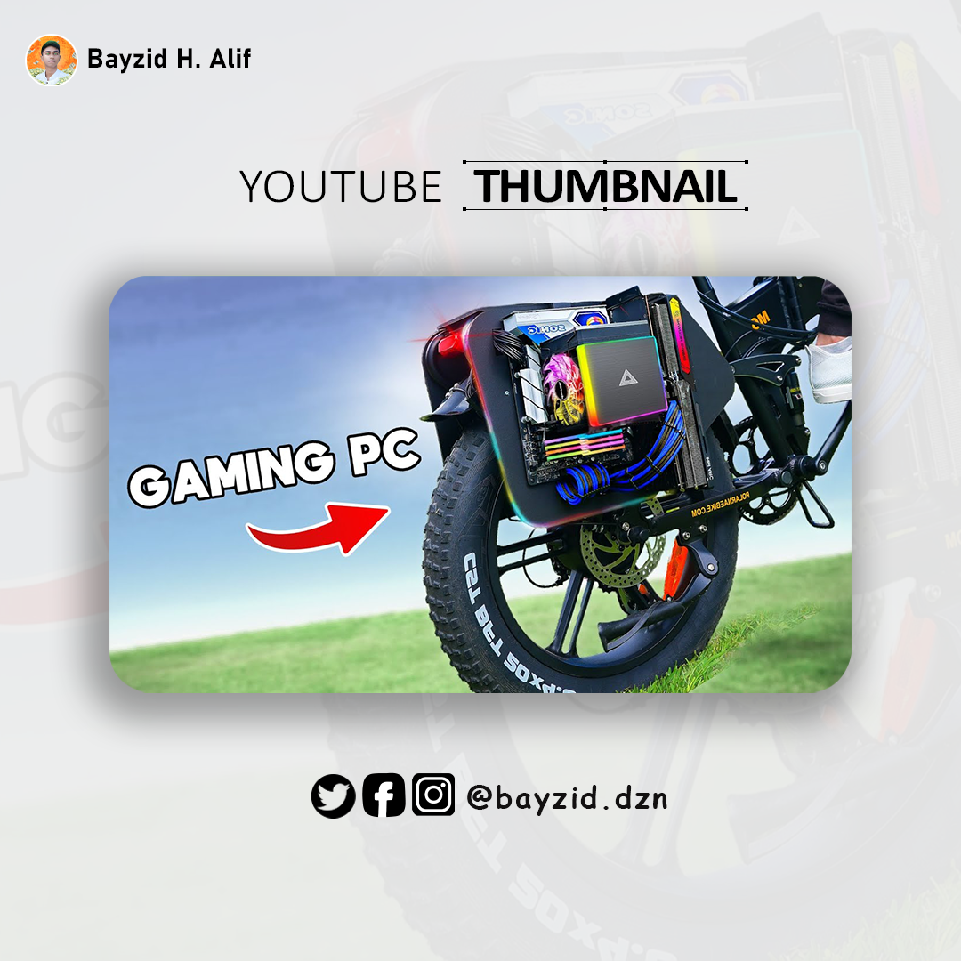Tech Novelty Thumbnail Design by Bayzid Alif on Dribbble