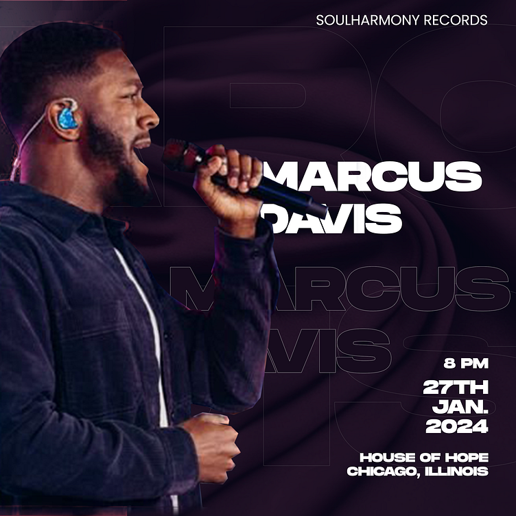 Music record flyer by Samuel Bassey on Dribbble