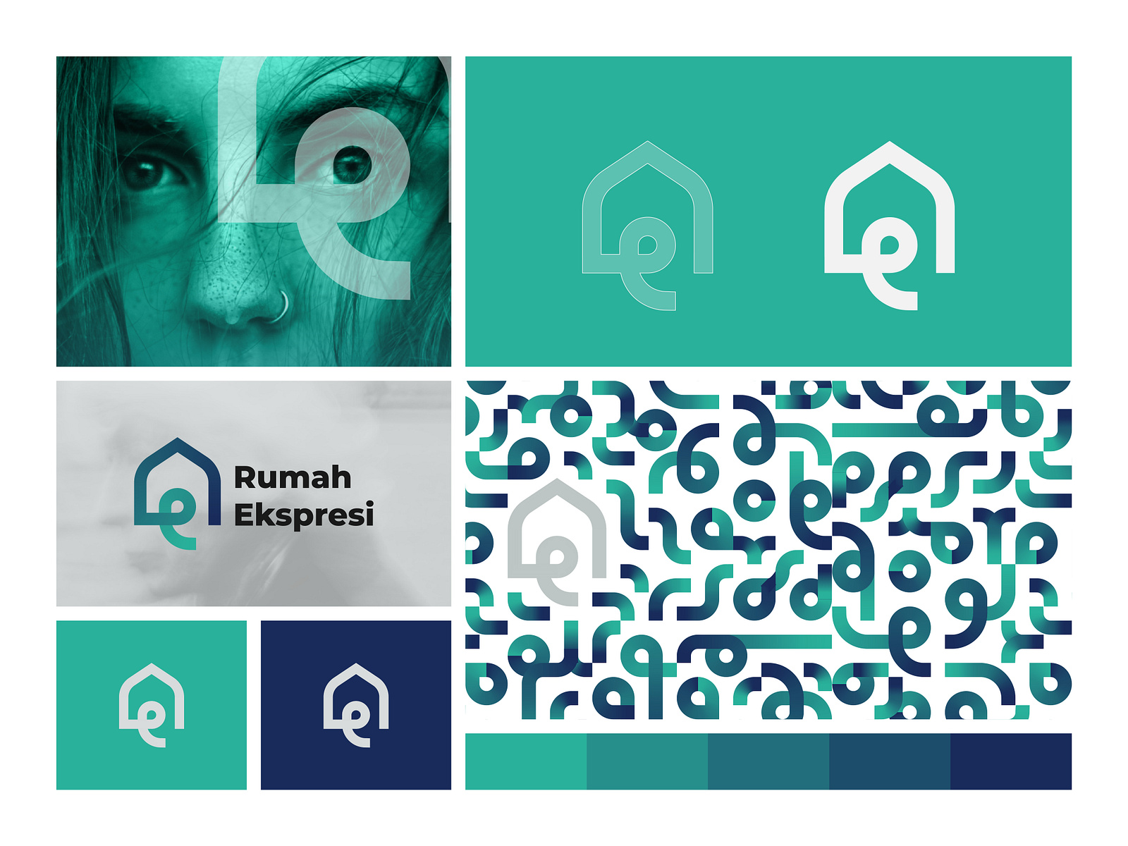 Rumah Ekspresi Logo | Expression House Logo by Zafrann IDN on Dribbble