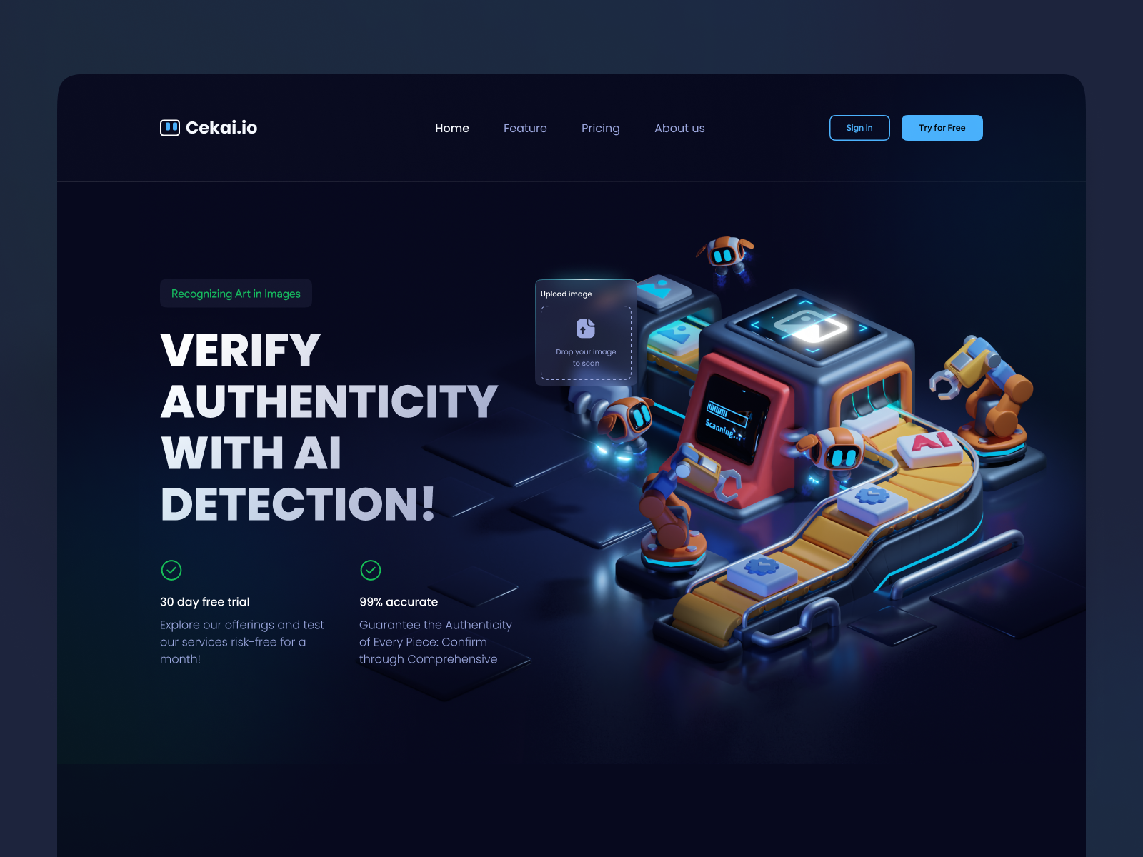 AI Image Detection Tool: Identifying Artificial Intelligence in by ...