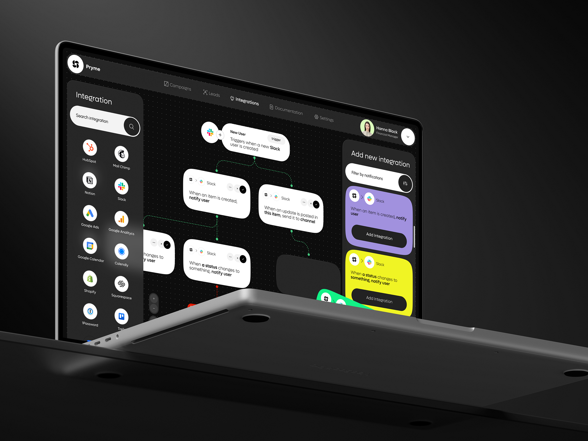 Pryme CRM - Integrations Software by Jack R. for RonDesignLab ⭐️ on ...