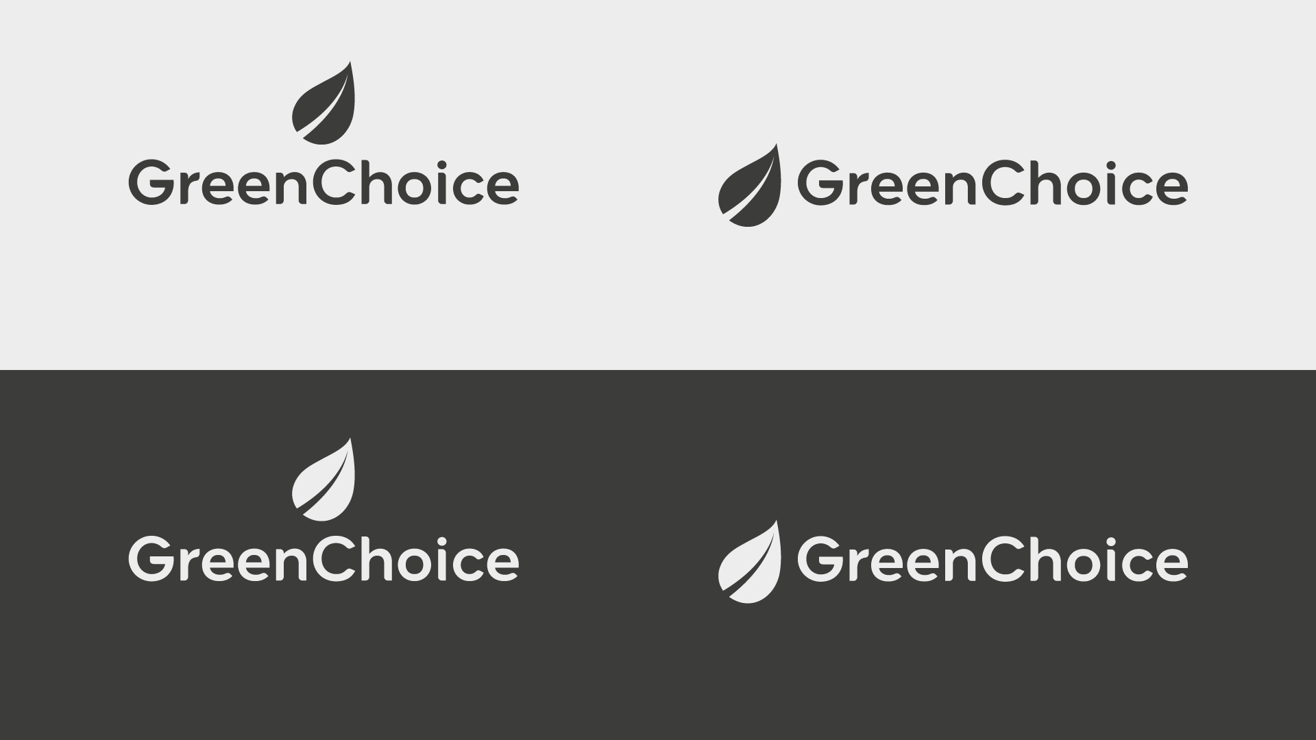 Logo "GreenChoice" by Alex on Dribbble