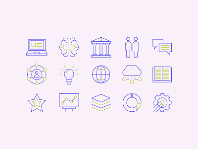 Icons for Innovation and Science by Paulė Gu on Dribbble