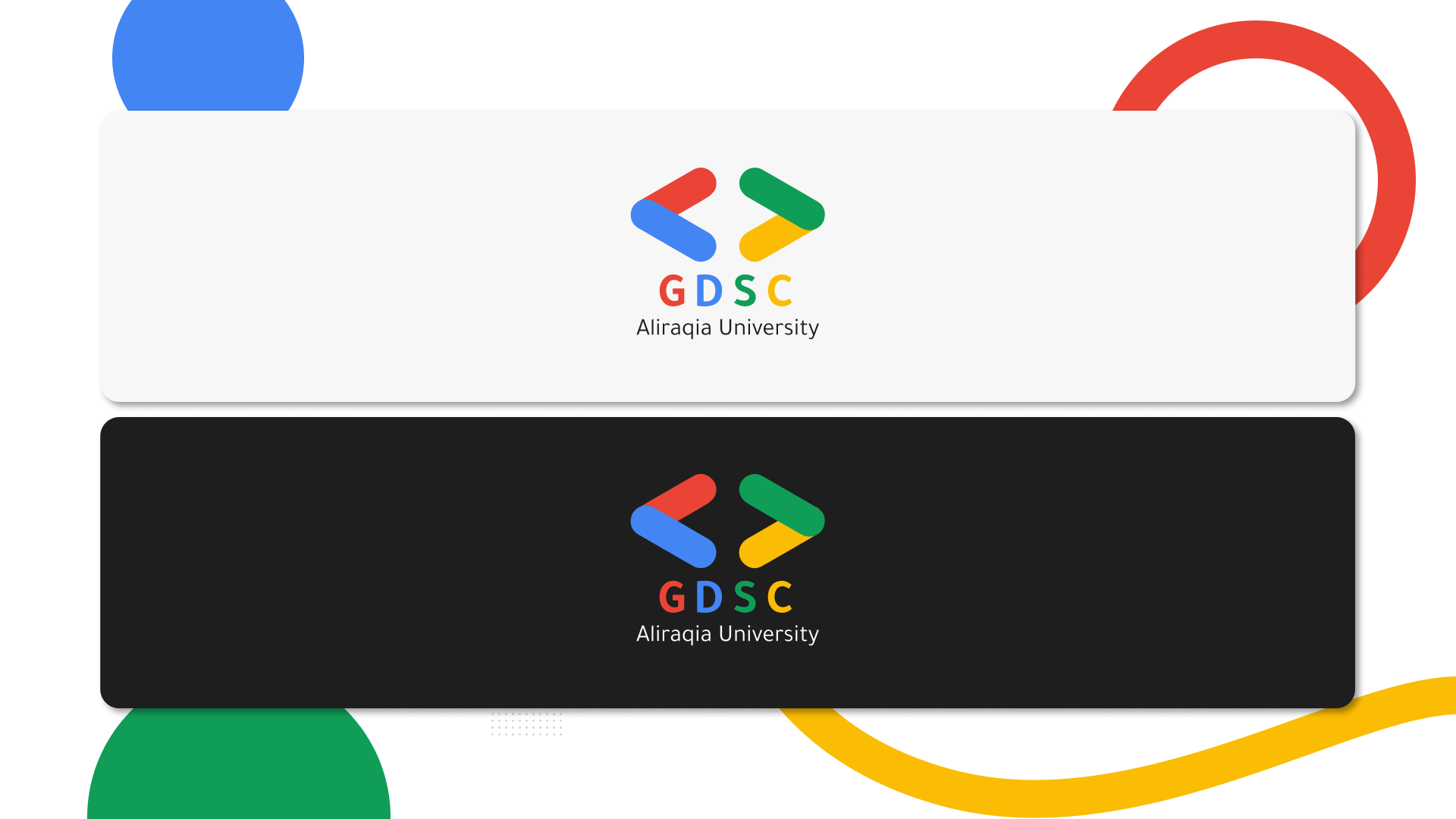 GDSC Brand Identity Design by Yousef Amer on Dribbble