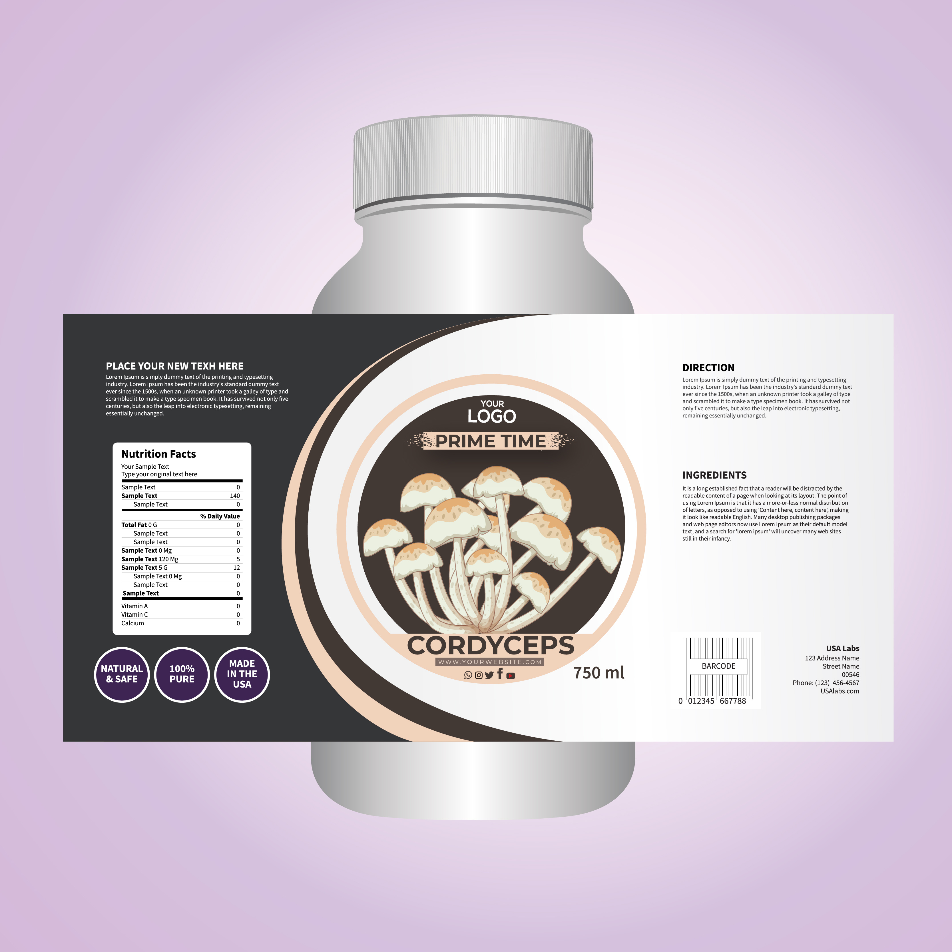 Label Design by Design City on Dribbble