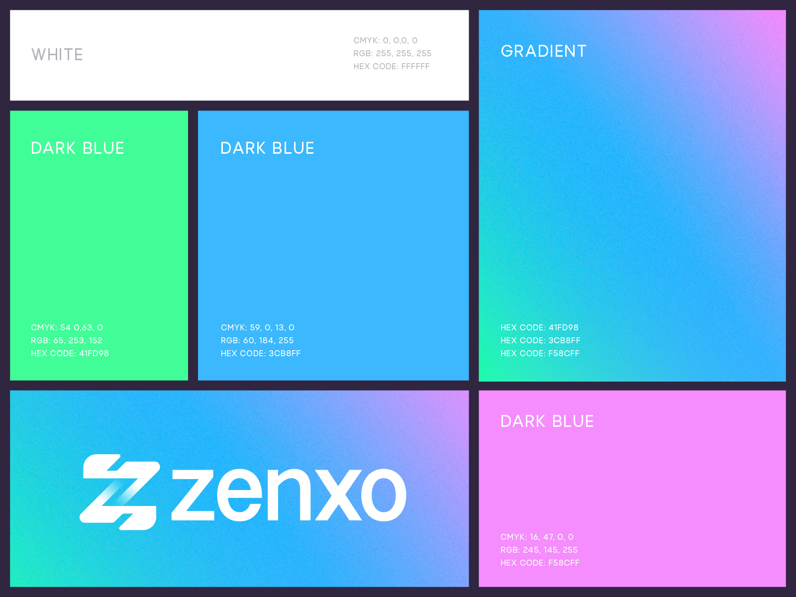 Zenxo Logo Design by Milon Ahmed on Dribbble