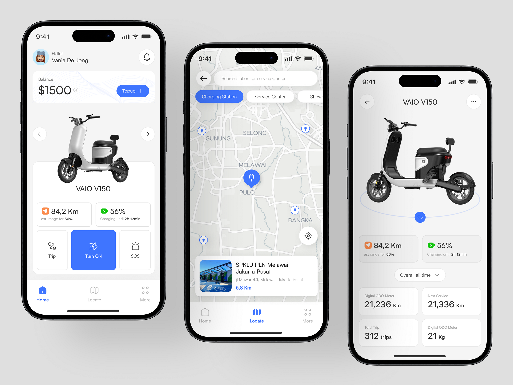 EV Mobile App by Adhitya Putra for Hatypo Studio on Dribbble
