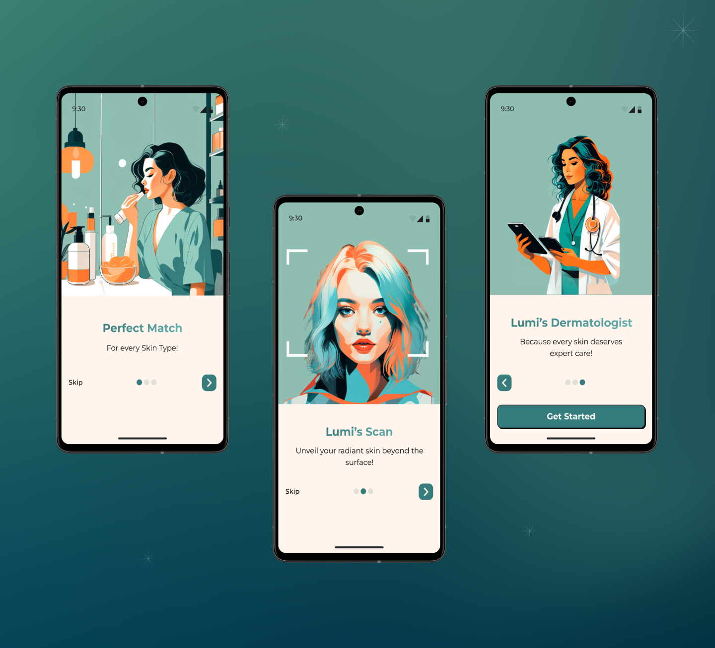 Walkthrough Screen│Android by Manvi Baheti on Dribbble