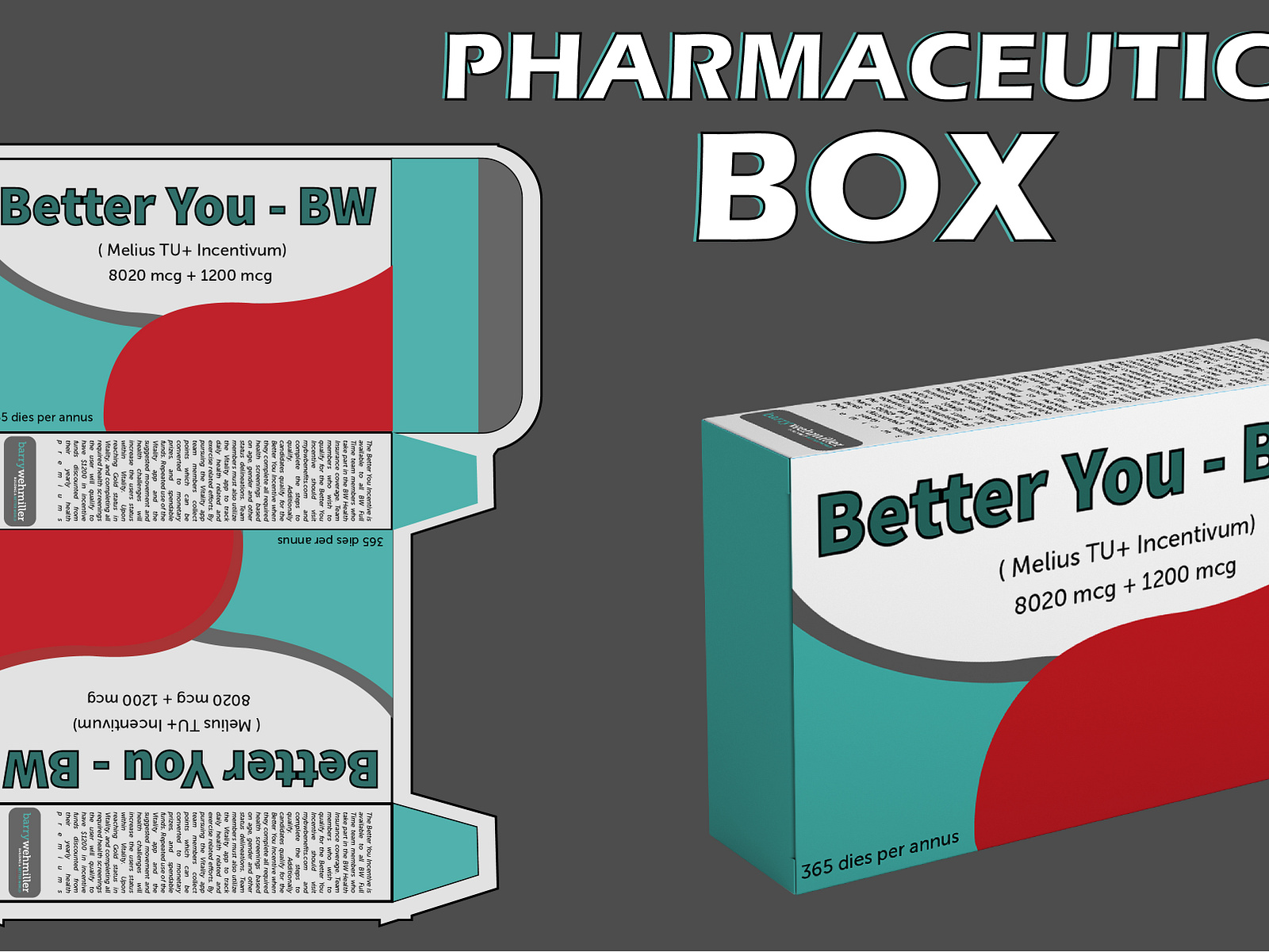 Pharmaceutical Box Packaging /Medicine packaging by Hayat Kanwal on ...