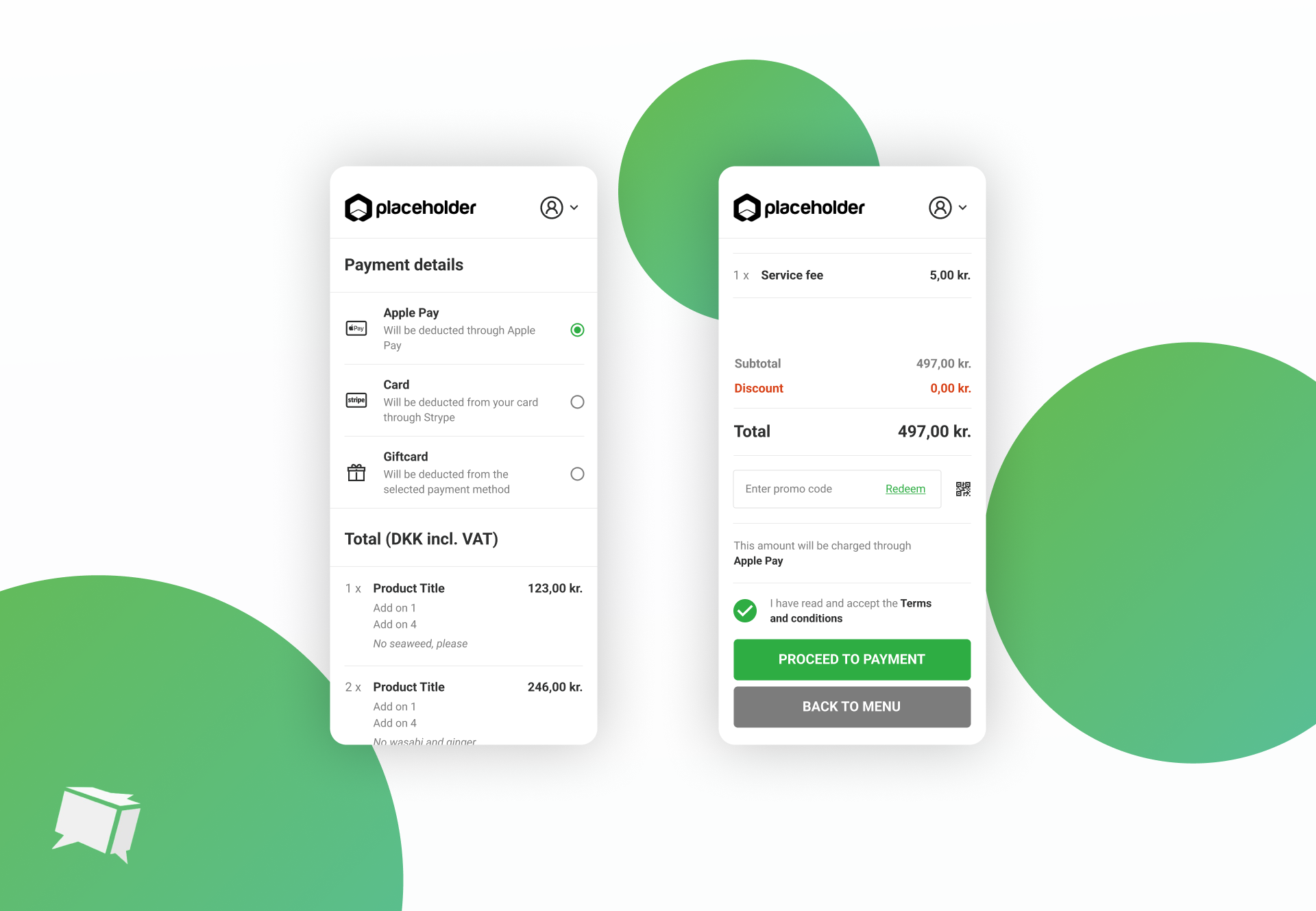 Web Order Platform by Patricia Barrett on Dribbble