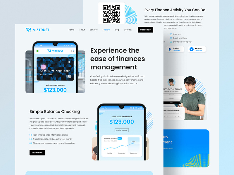 Features Page designs, themes, templates and downloadable graphic ...