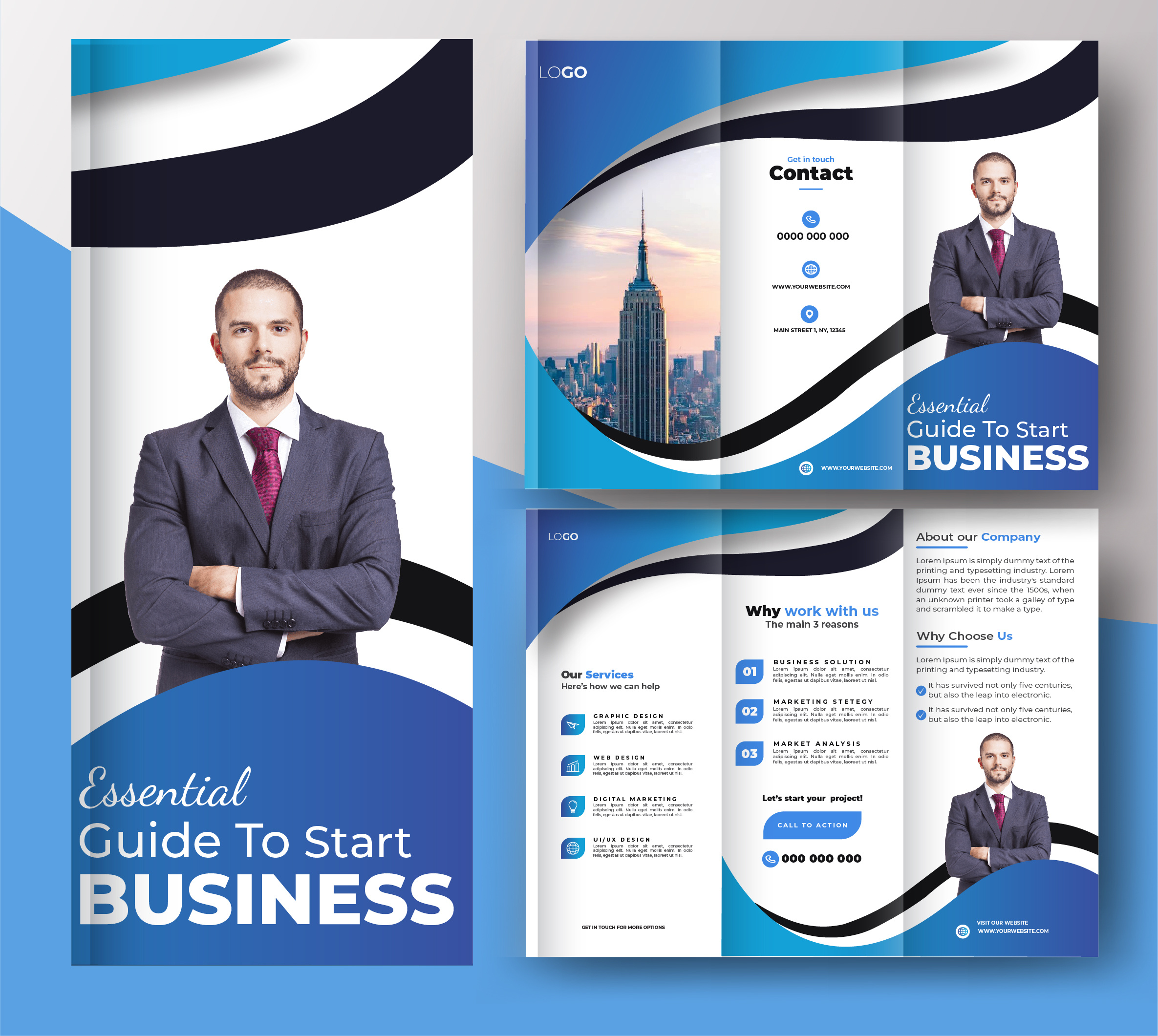 Brochur Design designs, themes, templates and downloadable graphic ...