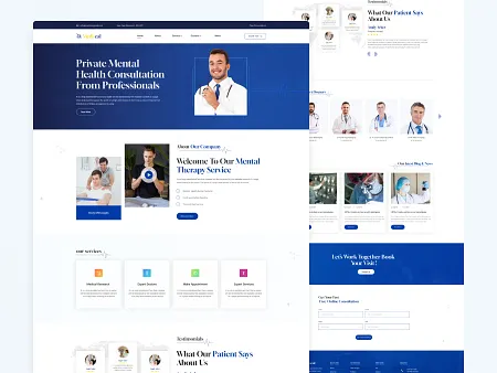 Doctor Portfolio designs, themes, templates and downloadable graphic ...