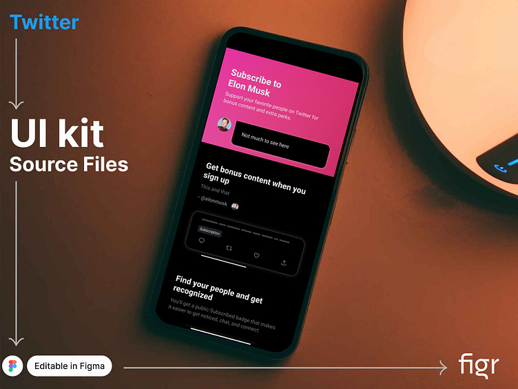 Make Twitter UI your own by Figr Design on Dribbble